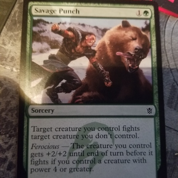 Magic | Other | Savage Punch Magic Card | Poshmark